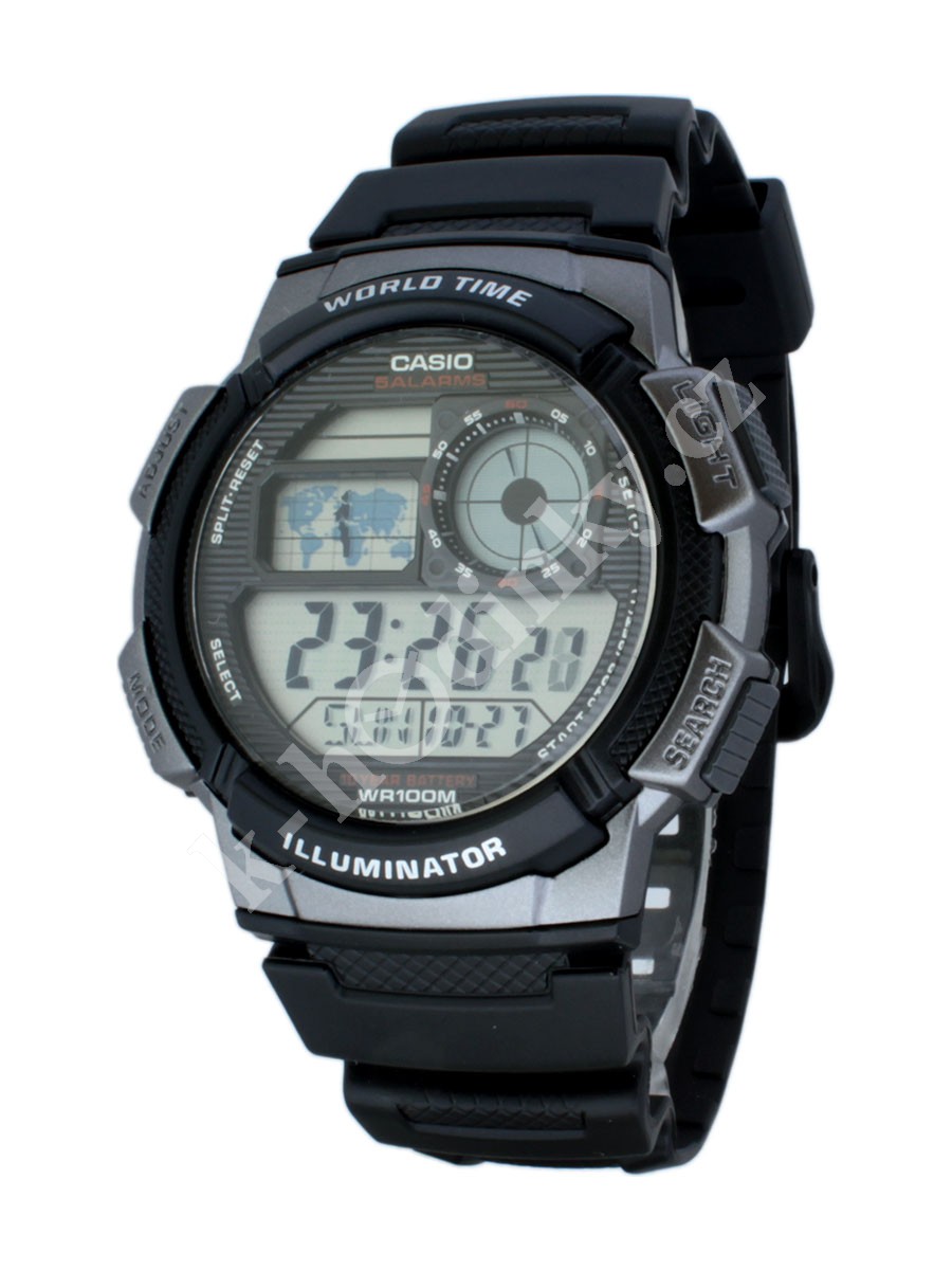Hodinky Casio AE1000W-1B - Hodinky Casio a Citizen